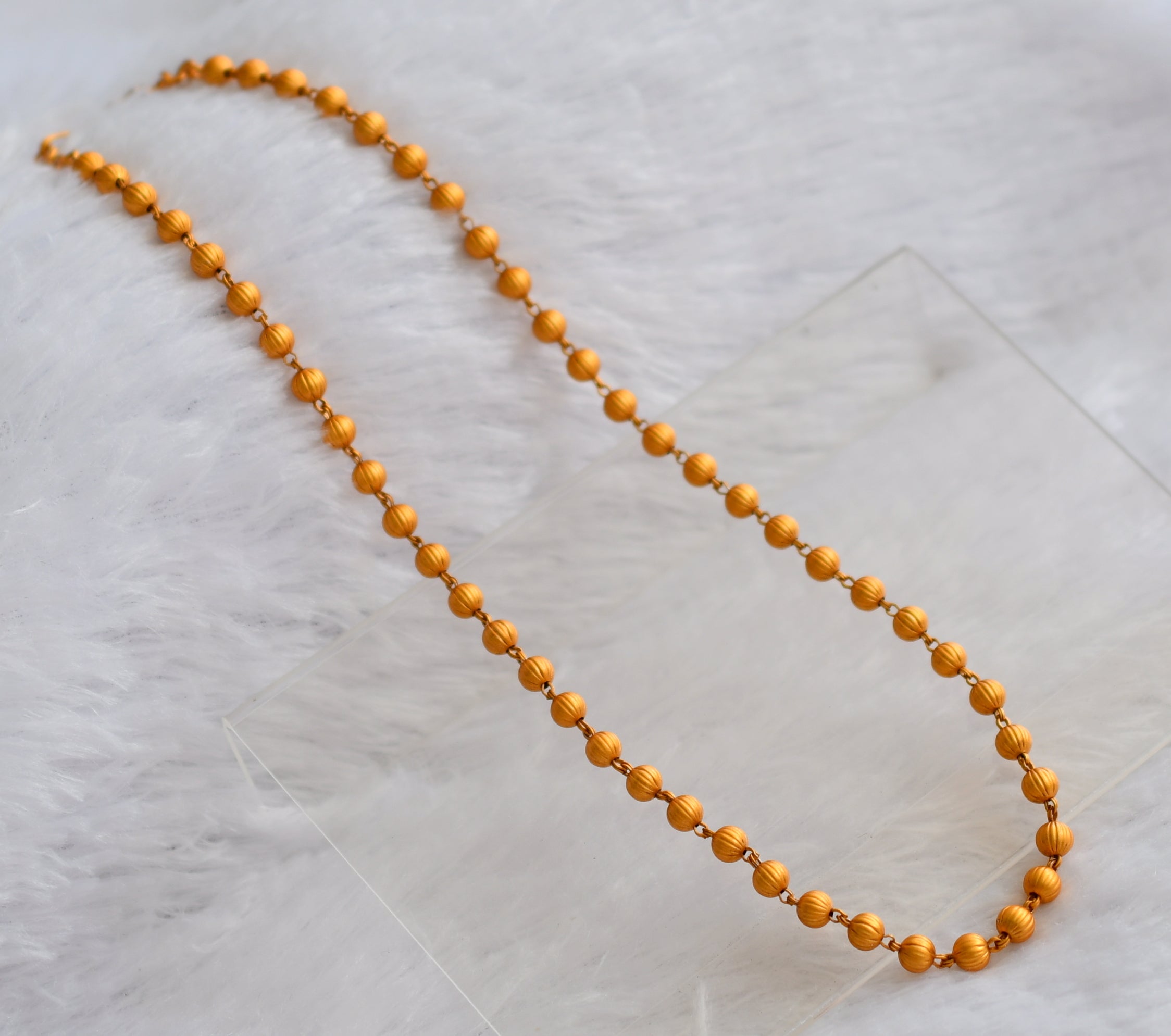 Bright Matte finish 18 inches ball chain dj-46108 – dreamjwell