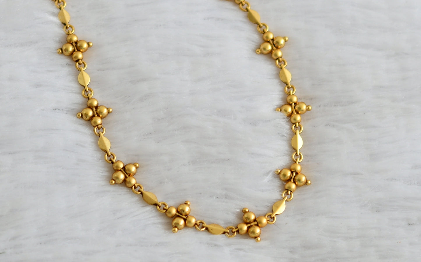 Matte finish 18 inches chain dj-50385 – dreamjwell