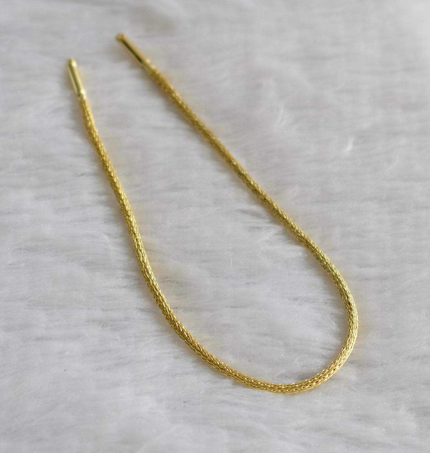 Dull gold finish attigai chain dj-46795 – dreamjwell